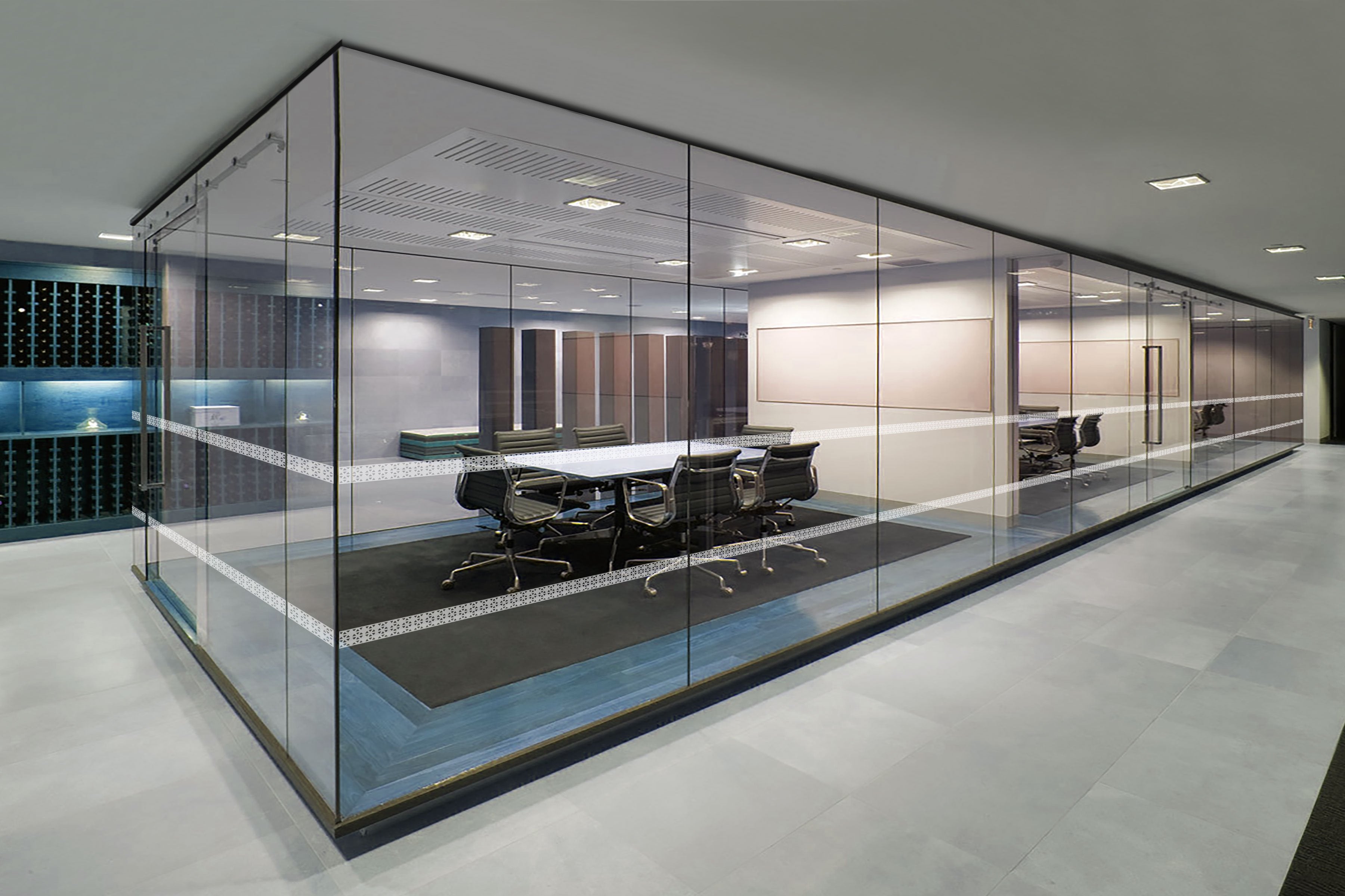 Privacy Film & Window Film - Triangle Film 42 - DesignedFilm.com